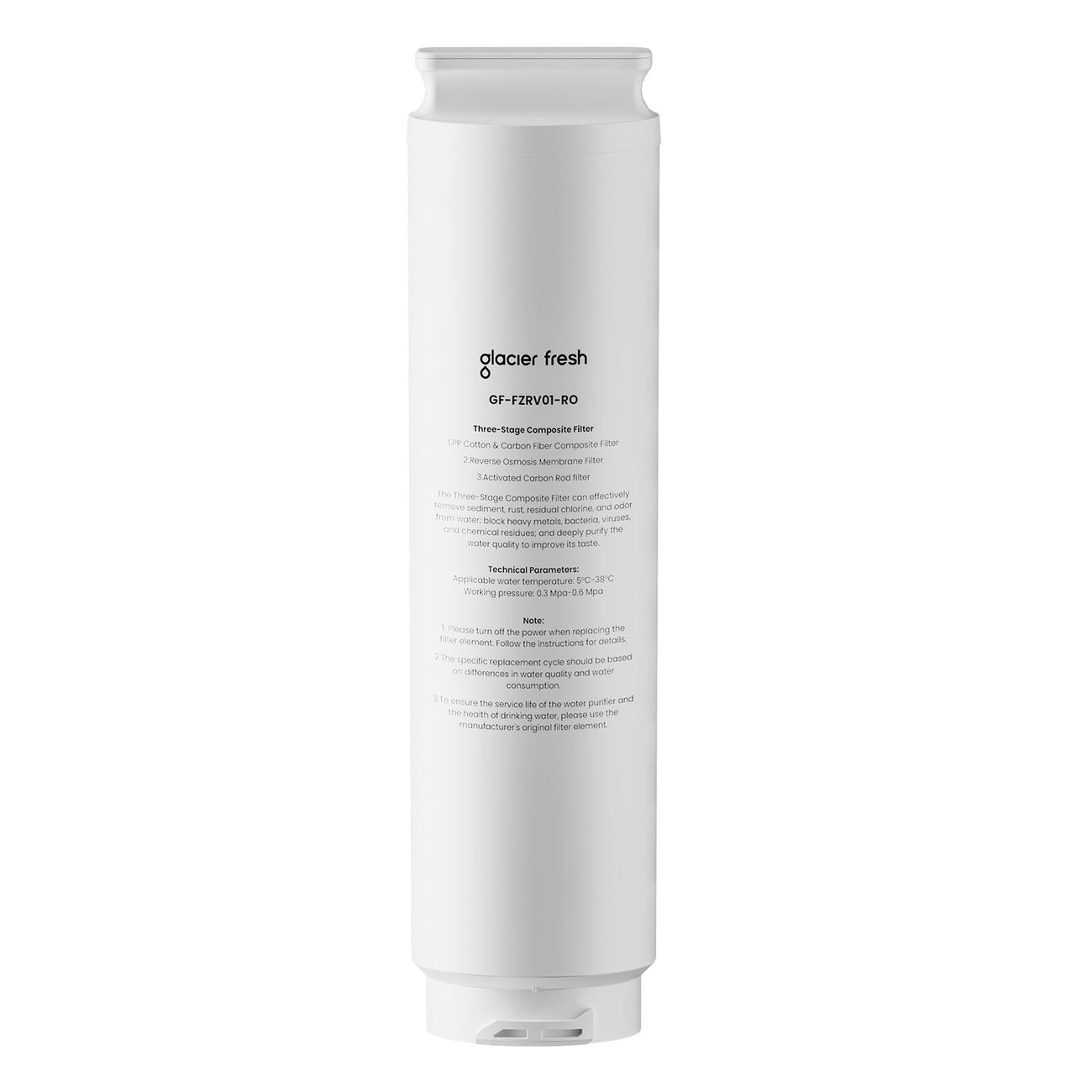 RV Reverse Osmosis System | GlacierFresh Portable Water Filter for Travel