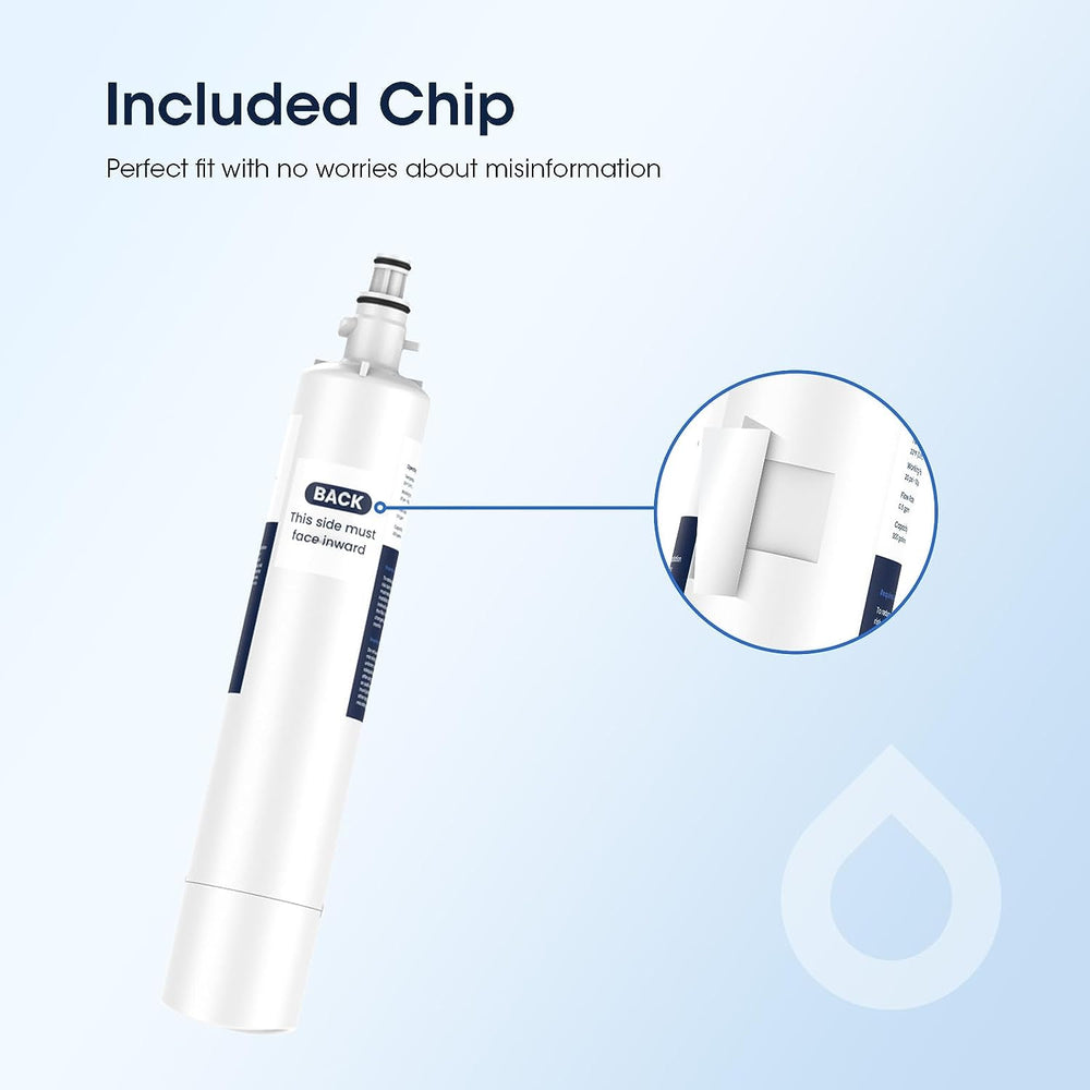 GE RPWFE & RPWF Water Filter Replacement NSF Certified | GlacierFresh RFID