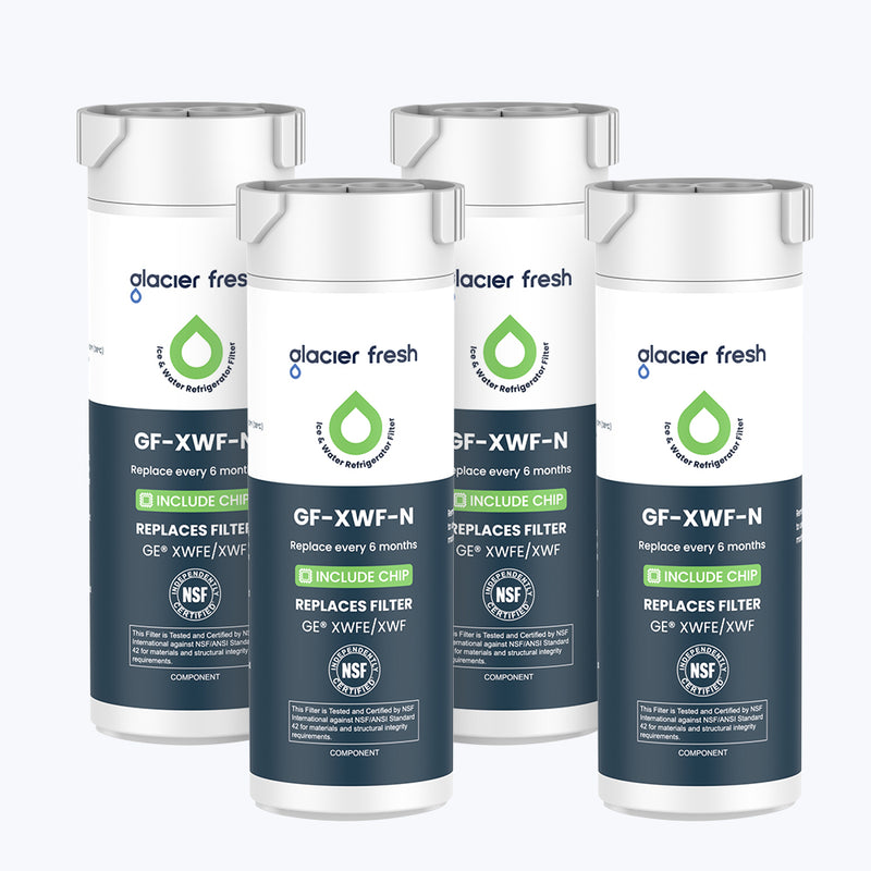 GE XWFE Water Filter Replacement NSF Certified | GlacierFresh RFID