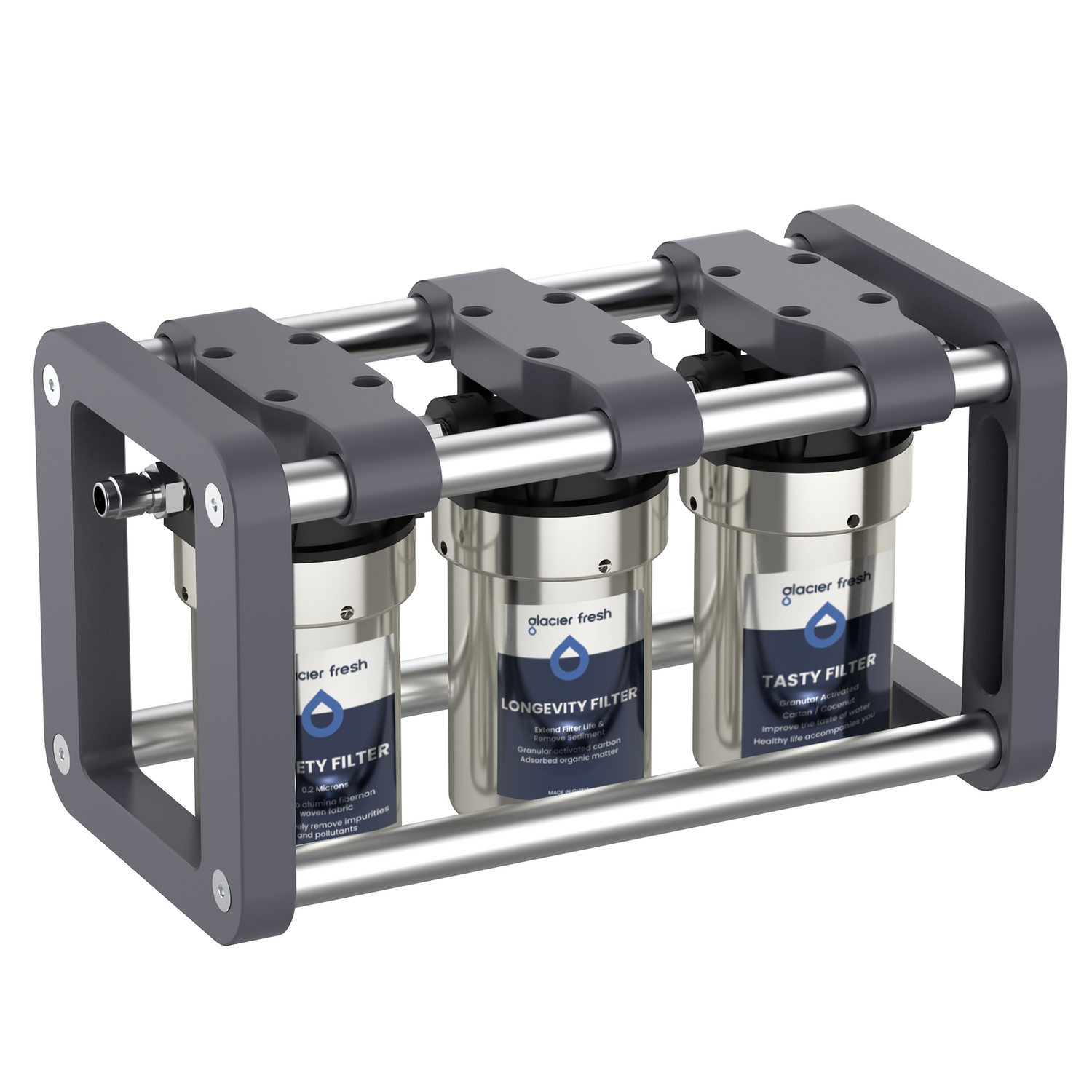 RV Water Filter System, 3 Stage Premium RV Water Filtration System, fo