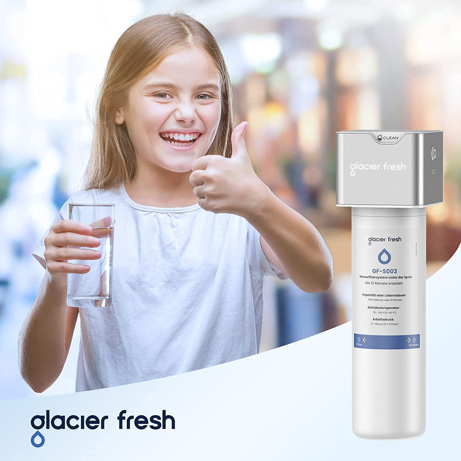 Glacier Fresh Under Sink Water Filter, Direct Connect Filtration Syste
