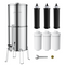 Glacier Fresh Gravity-fed Water Filter System, 2.25G Stainless-Steel S